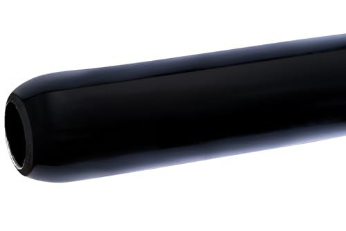 Meinl Percussion 51" Synthetic Didgeridoo, S-Shaped Body in Black with Hand Painted Native Design-NOT MADE IN CHINA-Creates Distinctive Australian Drone Note, 2-YEAR WARRANTY (SDDG2-BK)