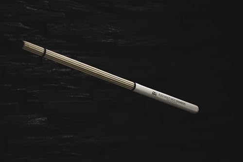 Meinl Stick & Brush Flex Multi-Rod Bundle Specialty Drumsticks for Low Volume Quiet Acoustic Music on Drums/Percussion, Bamboo Dowels, Natural, one Size (SB202)