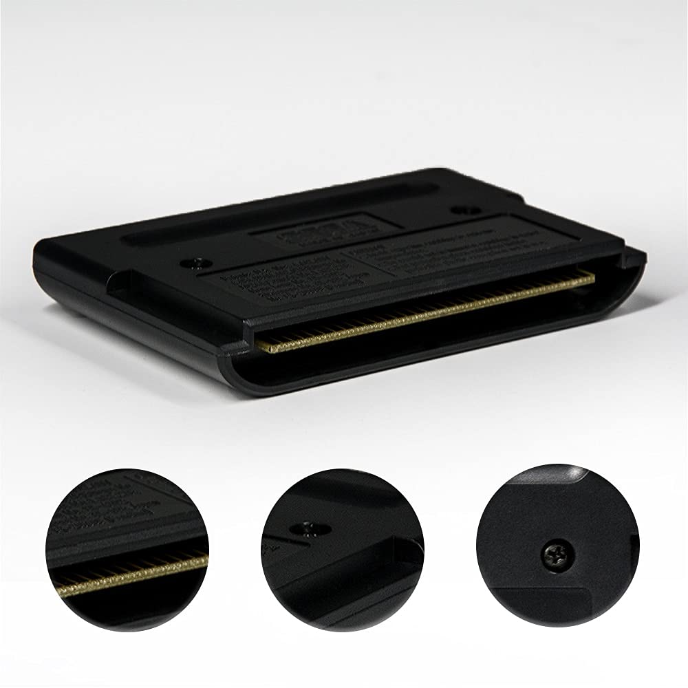 Royal Retro Splatterhouse 3 - USA Label Flashkit MD Electroless Gold PCB Card for Sega Genesis Megadrive Video Game Console (Region-Free)