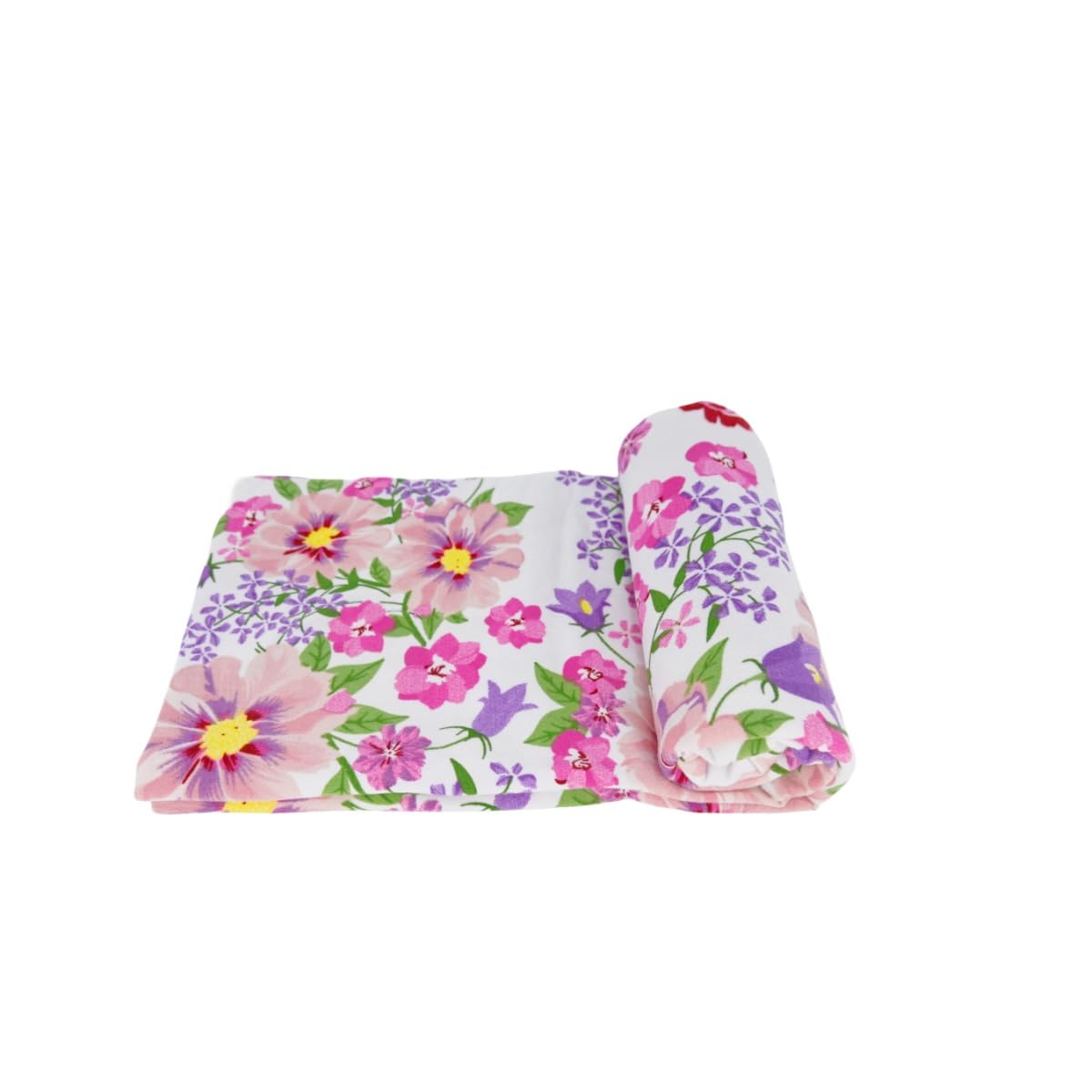 Baby Car Seat Canopy Extra Soft and Stretchy Purple and Pink Floral Nursing Cover