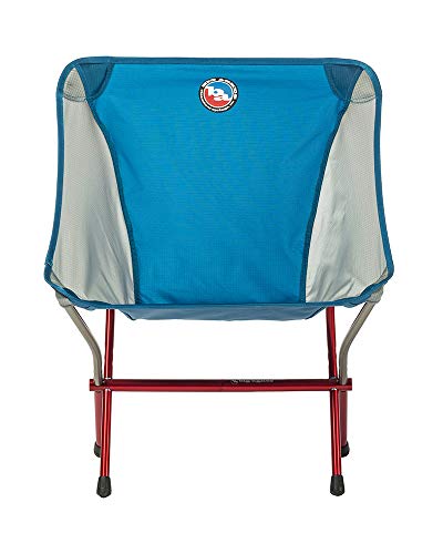 Big Agnes Mica Basin Chair- Ultralight, Portable Chair for Camping and Backpacking, Blue/Gray