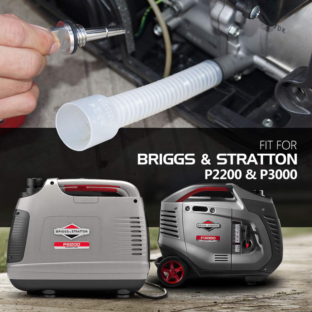 Atima Oil Dipstick and Oil Change Funnel for Briggs&Stratton 30651 P2200 30545 P3000 powersmart Series Generator