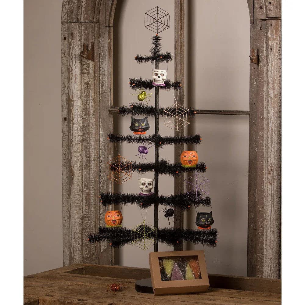Bethany Lowe Designs - Pumpkin Bucket Ornament Mini - TJ2317