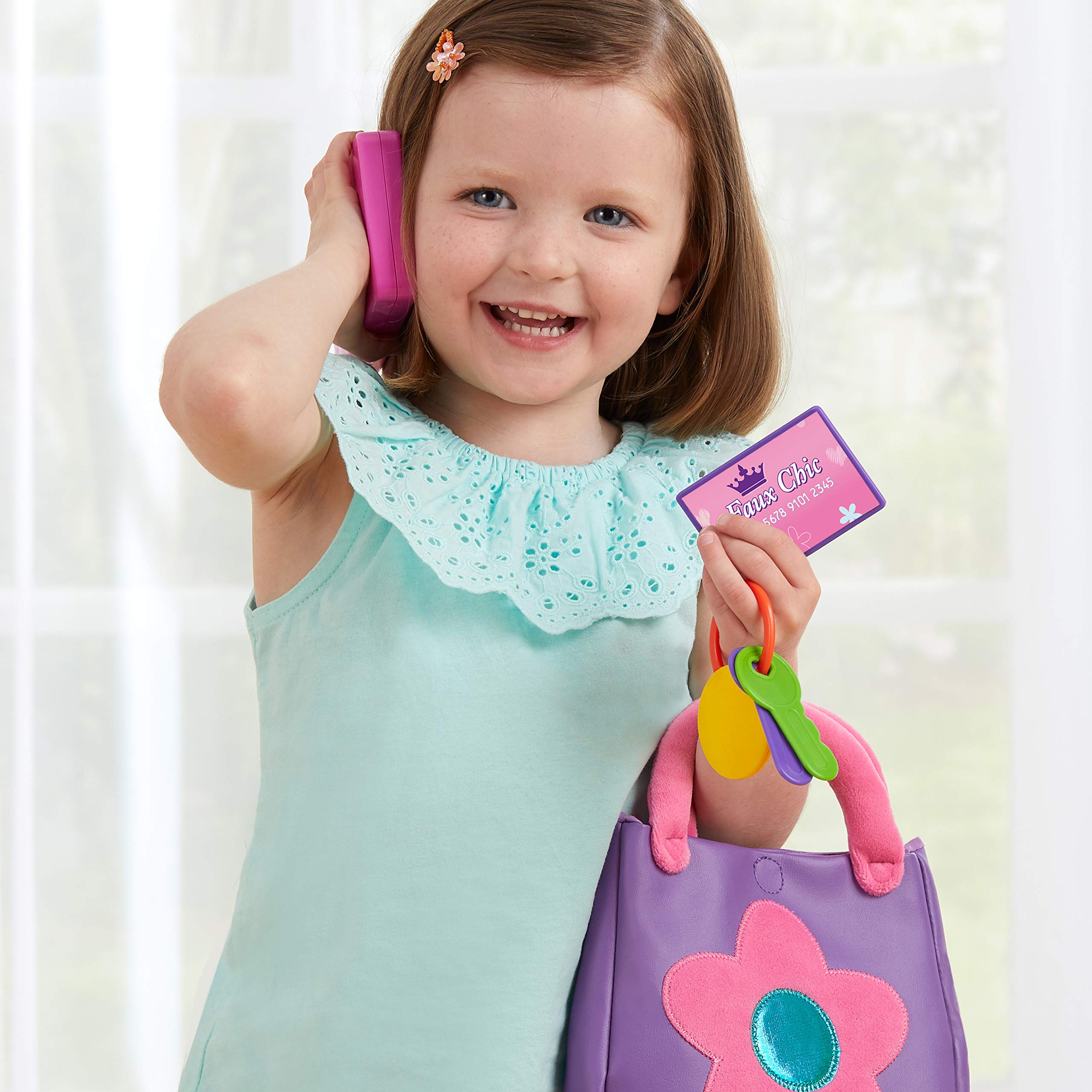 Kidoozie My First Purse, Fun and Educational, For Toddlers and Preschoolers, Encourages Safe Play , Pink