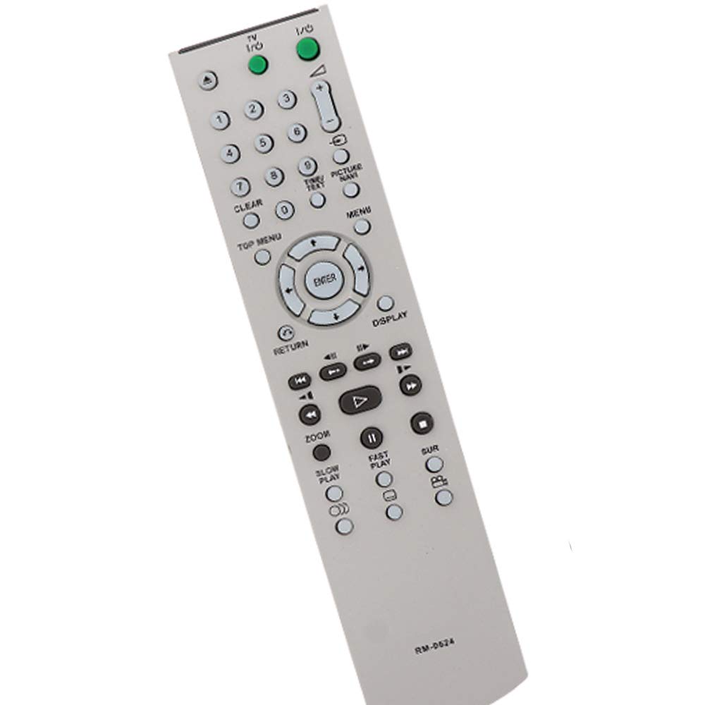 BOTTMA New Remote Control RM-D624 Compatible for Sony Blu-Ray Disc DVD Player RMT-D175A RMT-D175P RMT-D185P RM-D641
