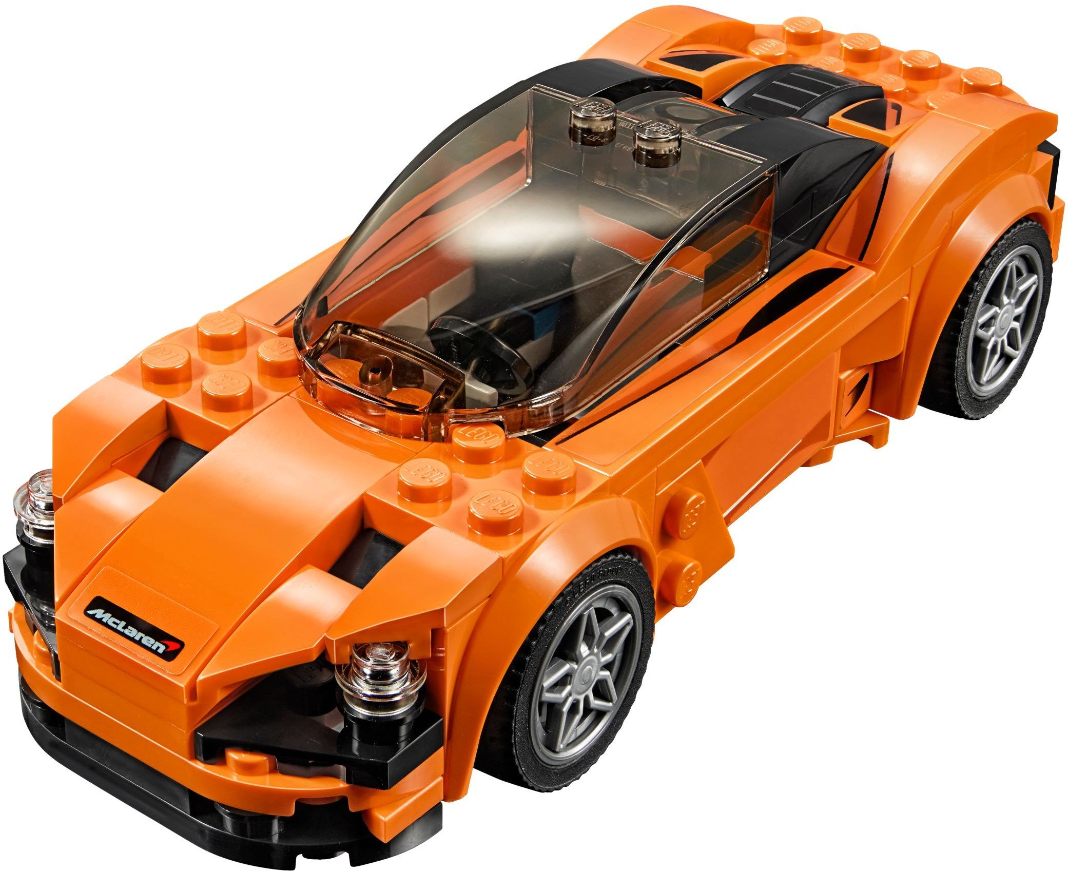 LEGO Speed Champions 6175271 75880 Speed Champions McLaren 720S Building Toy (161 Piece), Orange/Black, Multi