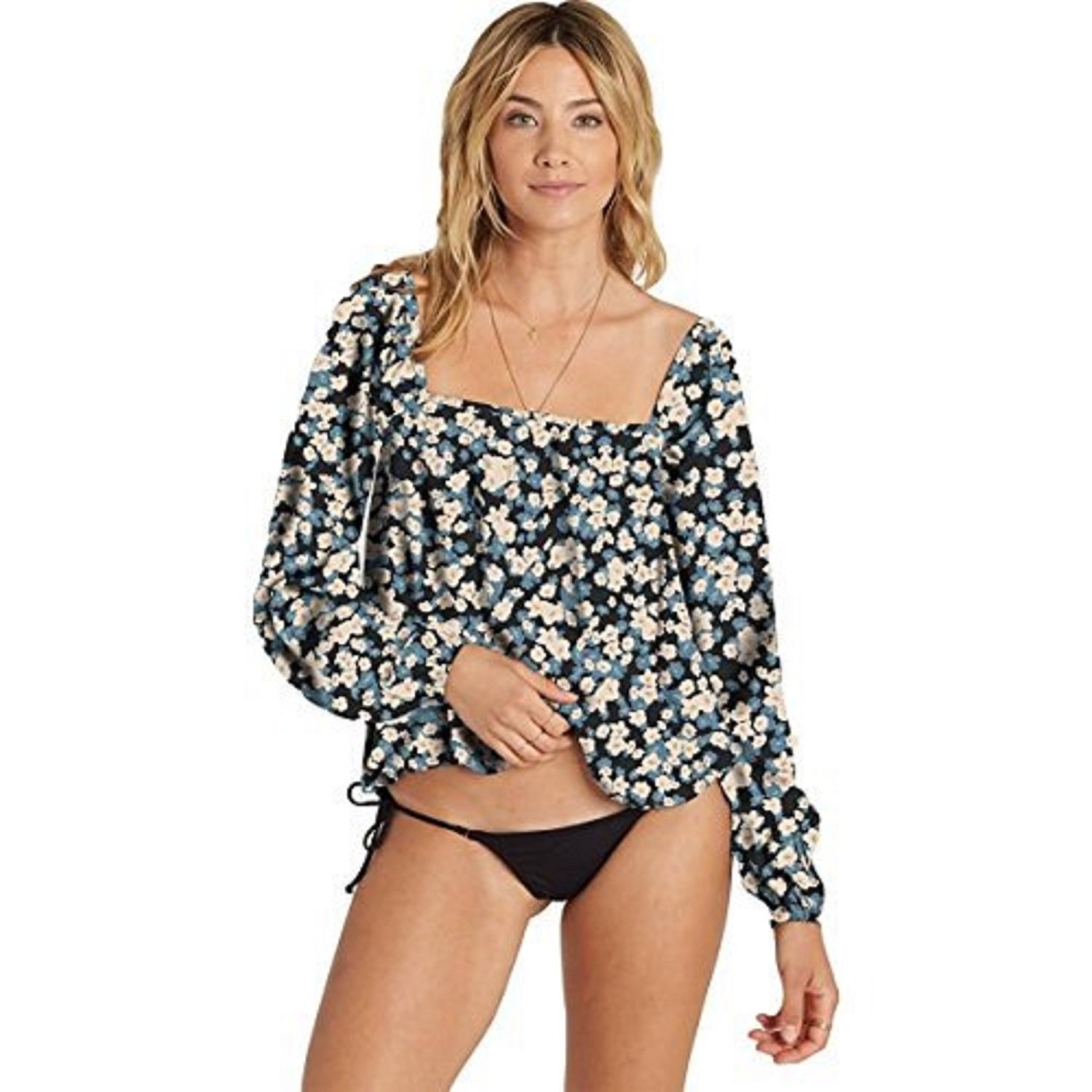 Billabong Junior's Spring Days Top, Blue Stream, M