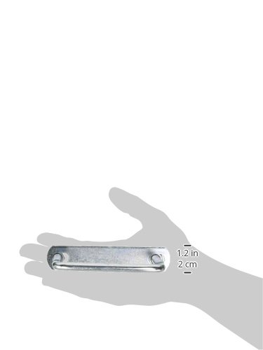 National Hardware N244-996 2192BC Lumber Size Square U Bolt in Zinc plated,3/8" x 3-5/8" x 4"