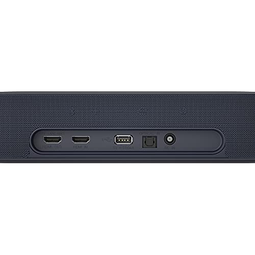 LG Eclair QP5 Sound Bar 3.1.2ch, Dolby Atmos & DTS:X with Upfiring Height Speakers Compact Design, 4K & HDR Passthrough, Black - 2021