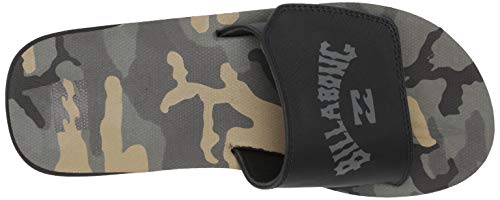 Billabong Men's All Day Impact Slide Sandal, Camo, 11