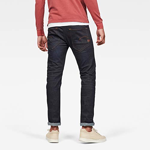 G-Star Raw Men's D-Staq 5-Pocket Slim Fit Jeans, Dark Aged, 31W x 32L