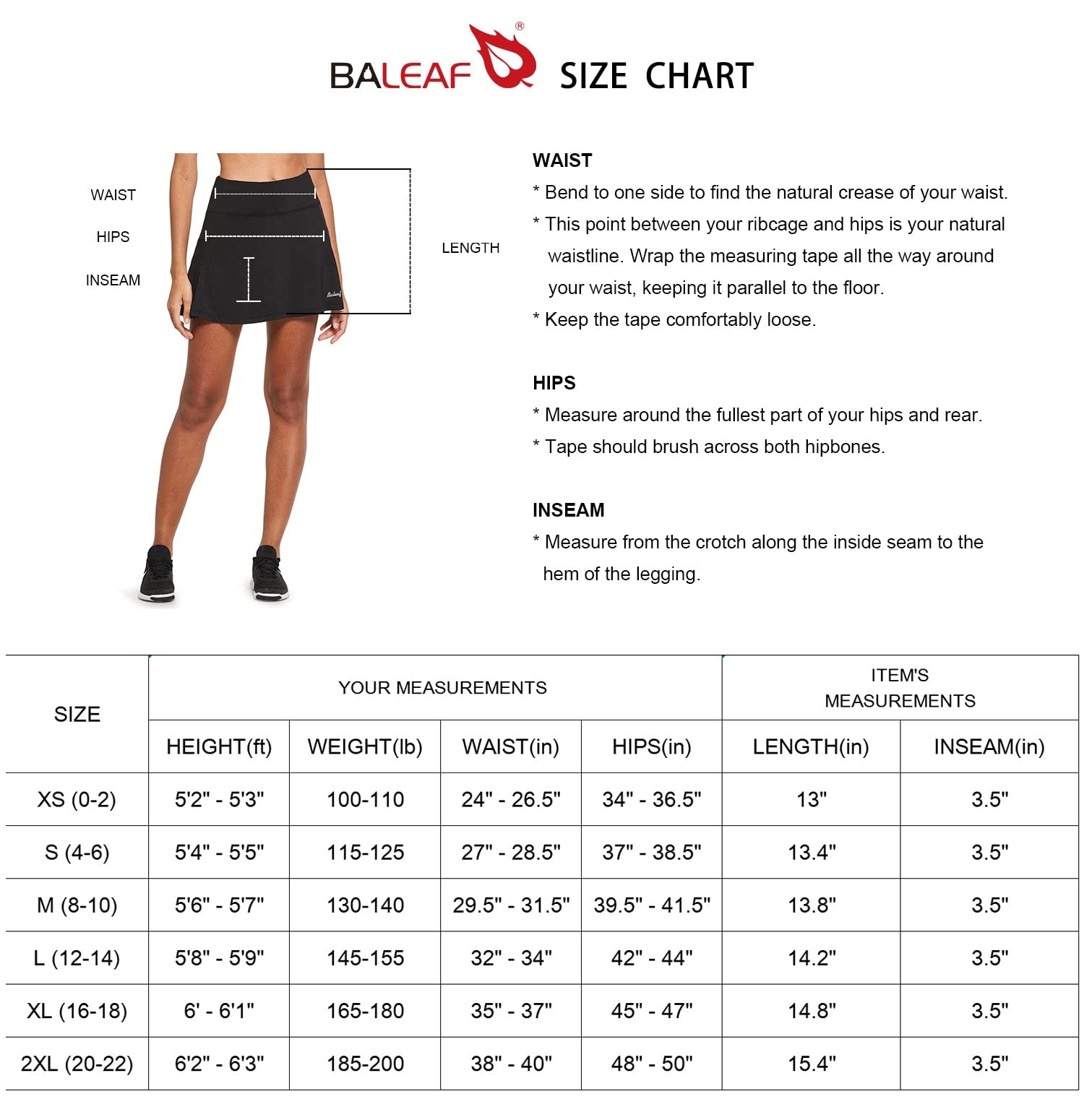 BALEAF Women's High Waisted Tennis Skirts Pleated Golf Skorts Skirts with Ball Pockets Black M