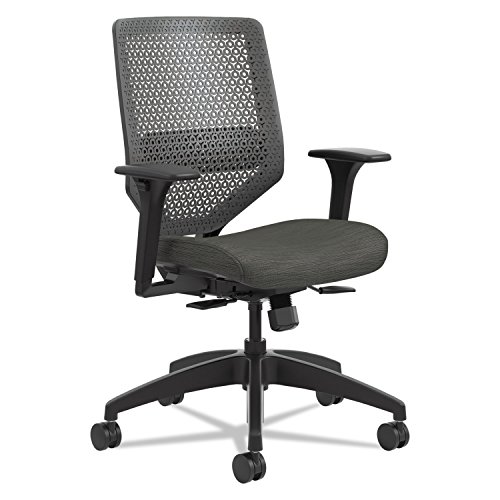 HON SVR1ACLC10TK Solve Series Reactiv Back Task Chair, Ink/Charcoal
