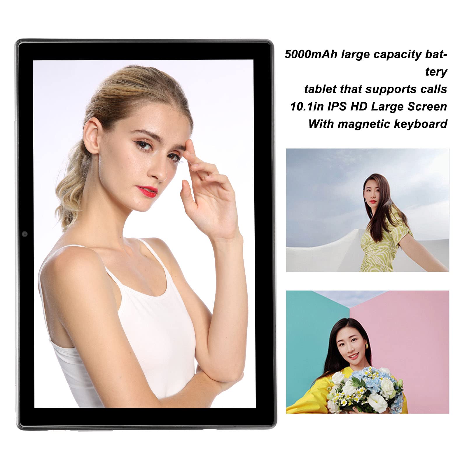 Call Tablet, 11 100240V Tablet PC with Magnetic Entertainment Keyboard (US Plug)