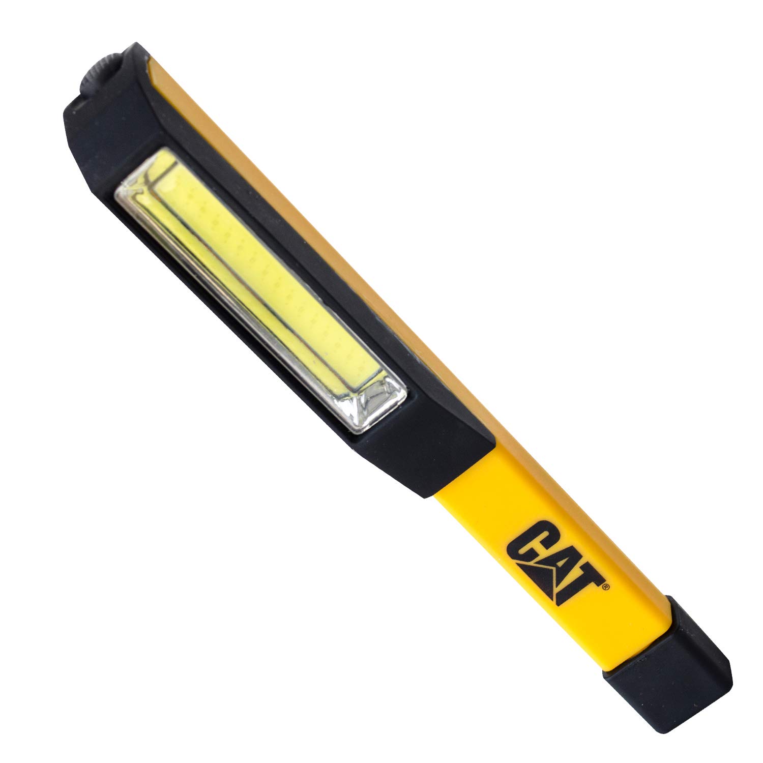 CAT CT1000 Pocket COB LED Flood Beam Pocket Work Light, Black/Yellow & Duracell Coppertop AAA Batteries with Power Boost (Packaging may vary)