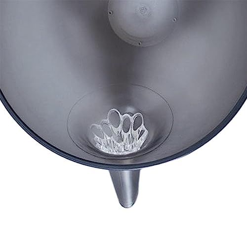 Drainer Food Basket with Spout, Multifunctional Draining Fruit Food Vegetable Kitchen Sink Drainer Bowl Colander Drainbowl Fruits Washer Salad Basket (2PCS*Grey)