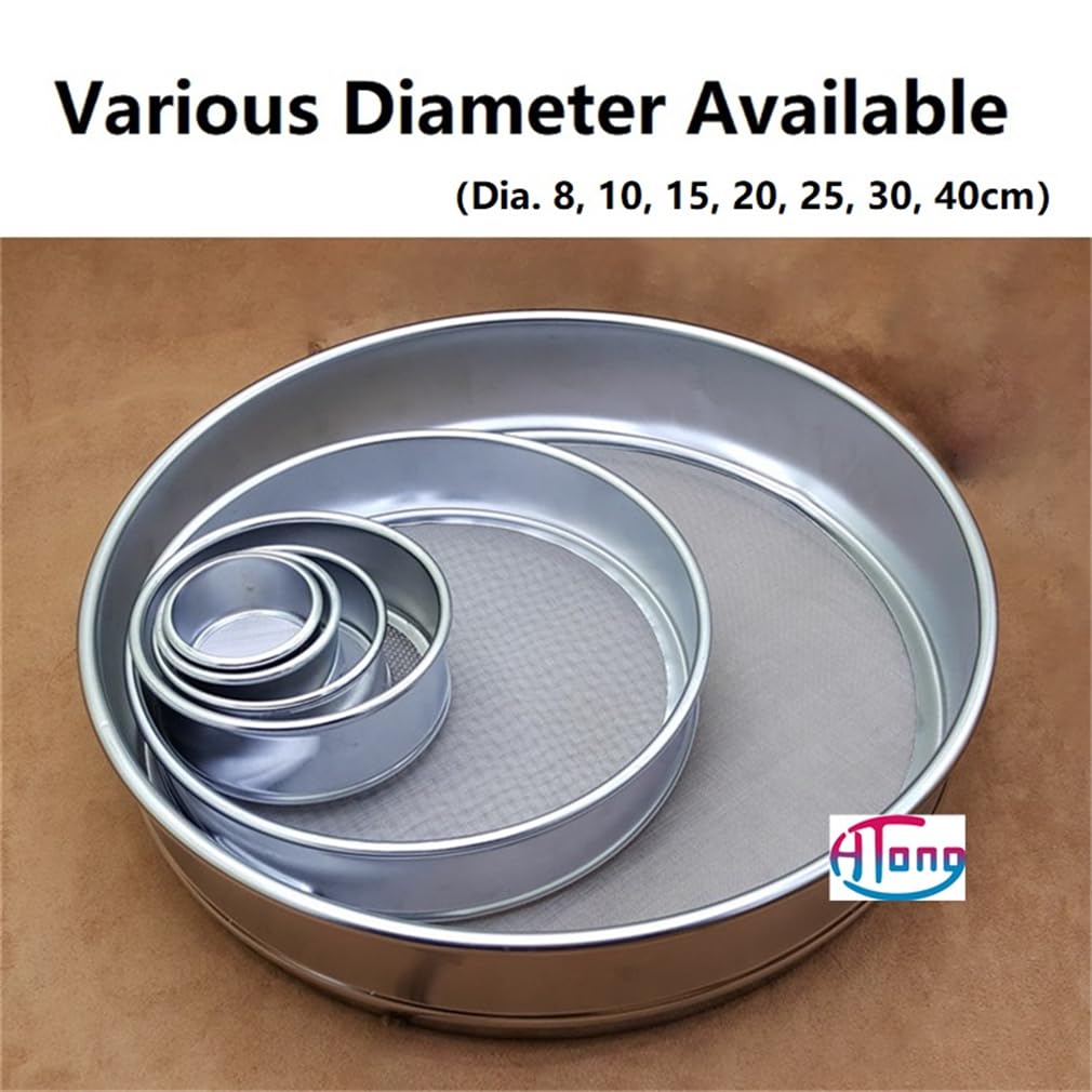 Integrated Lab Test Sieve Diameter 5cm Stainless Metal Wire Mesh Filter Strainer Various Mesh Count (mesh Count 150)