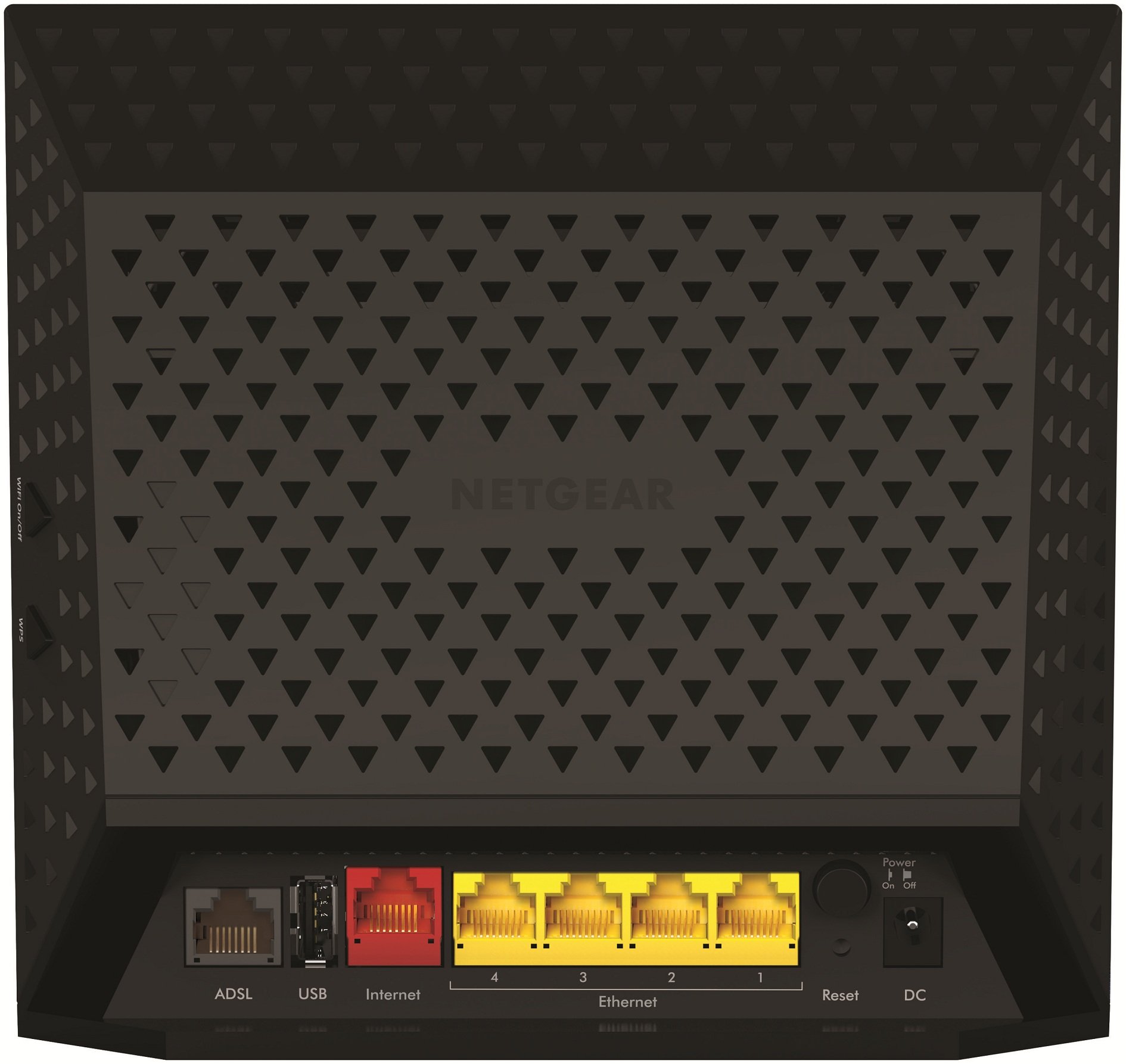 NETGEAR AC1200 WiFi DSL (Non-Cable) Modem Router 802.11ac Dual Band Gigabit (D6200)