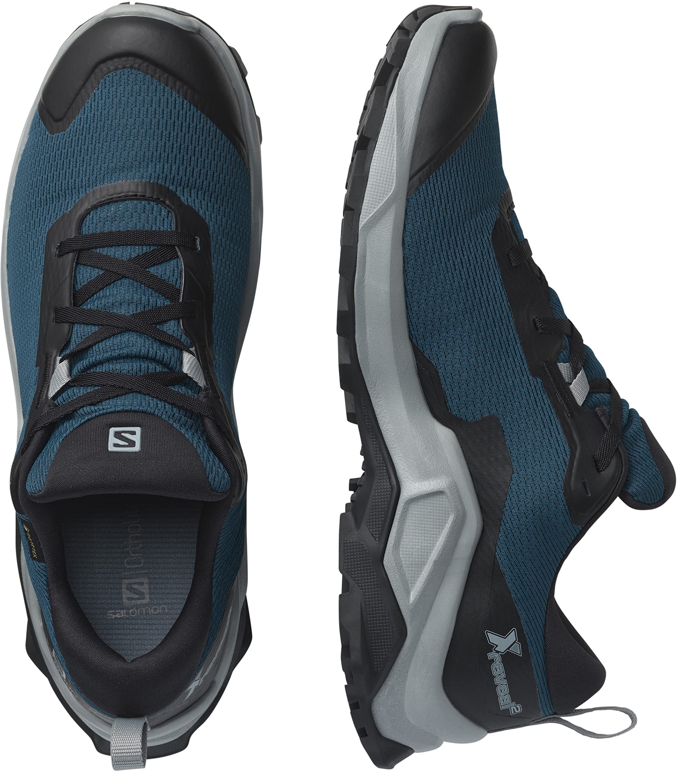 Salomon Men's X Reveal 2 GTX Climbing Shoe, Legion Blue/Black/Quarry, 11