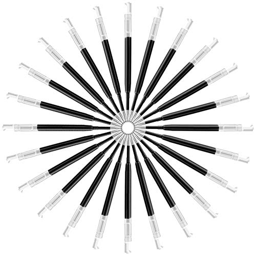 DunBong G2 Gel Ink Pen Refills, for Retractable Gel Pens, 0.5mm Fine Point, Pack of 5 (Black)