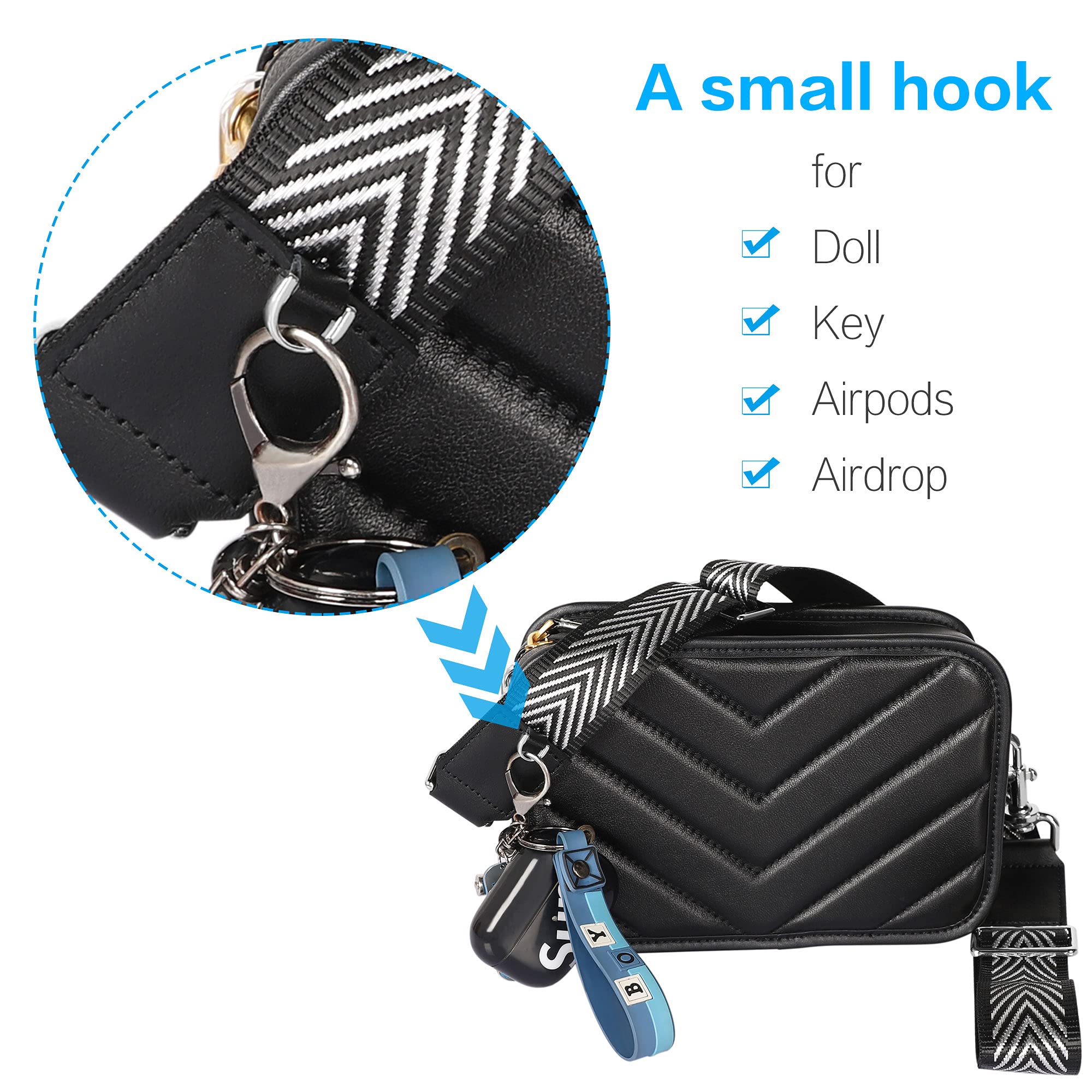 M10M15 Purse Strap Women Replacement Crossbody Strap Handbag Wide Adjustable Shoulder Belt for Guitar Luggage Camera