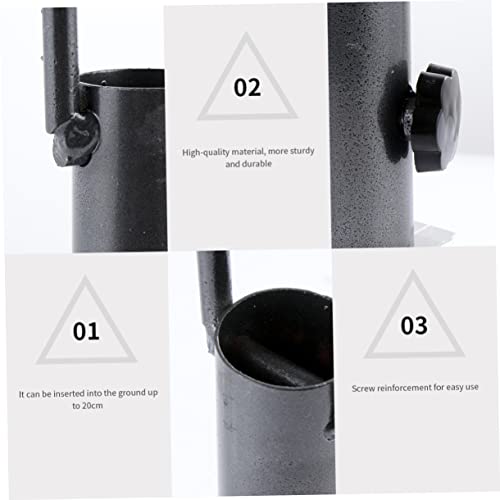 GANAZONO 4pcs Parasol Insert Beach Anchor Patio Umbrella Anchor Beach Umbrella Base Beach Umbrella Stand Car Umbrella Sombrillas para Patio Exterior Anchor Stake for Umbrella Parasol Holder