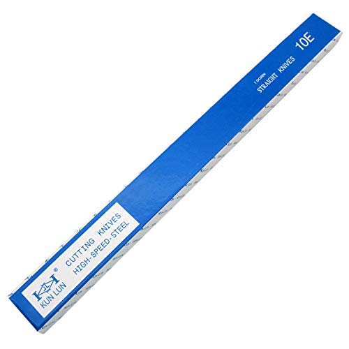 CKPSMS Brand - #10E-KL-HSS 12PCS 10" Knife Blades Compatible with/Replacement for Eastman Brand Straight Cutting Machine