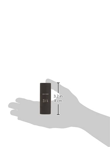 CRAFTSMAN Deep Impact Socket, SAE, 1/2-Inch Drive, 3/4-Inch (CMMT16061)