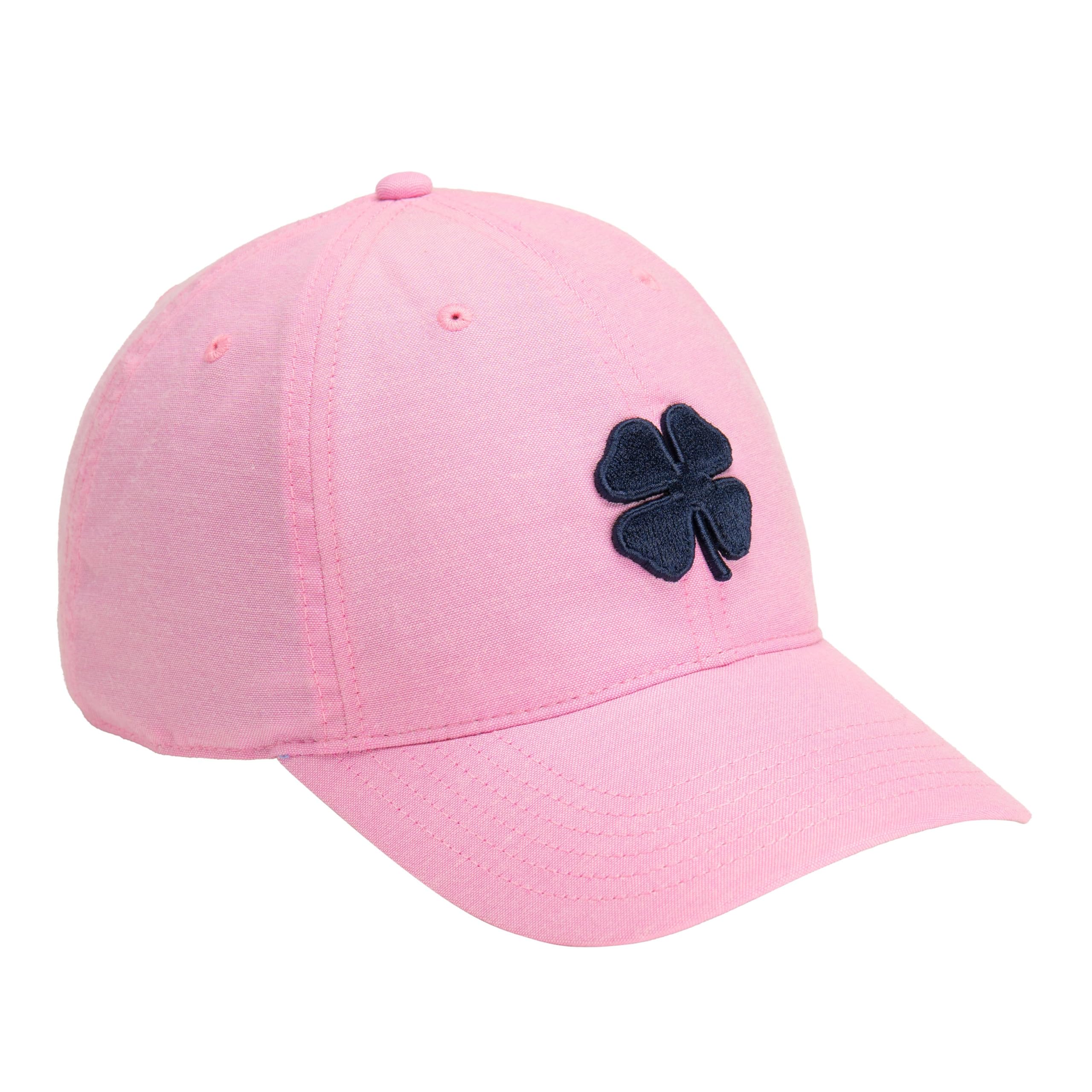Black Clover Soft Luck 4 Adjustable Hat Navy Clover/Pink One Size