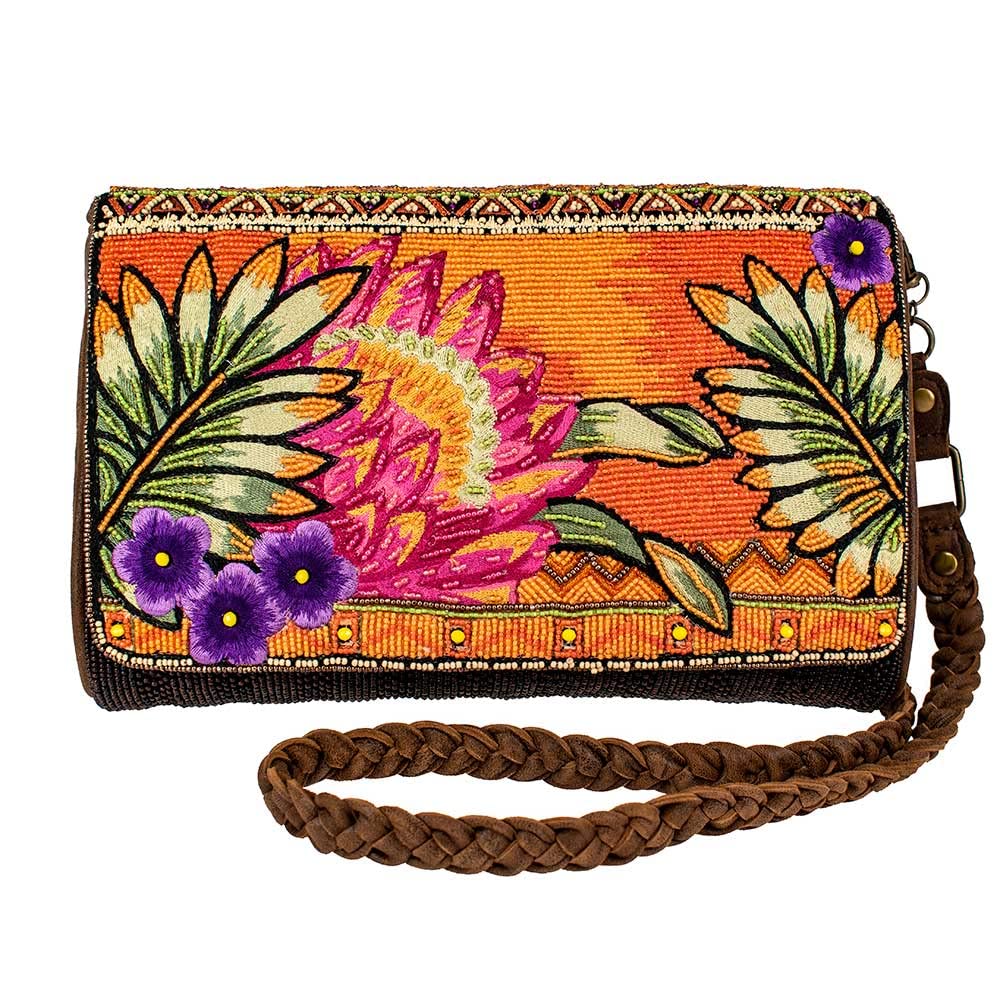 Mary Frances Desert Flower Crossbody Handbag, Multi