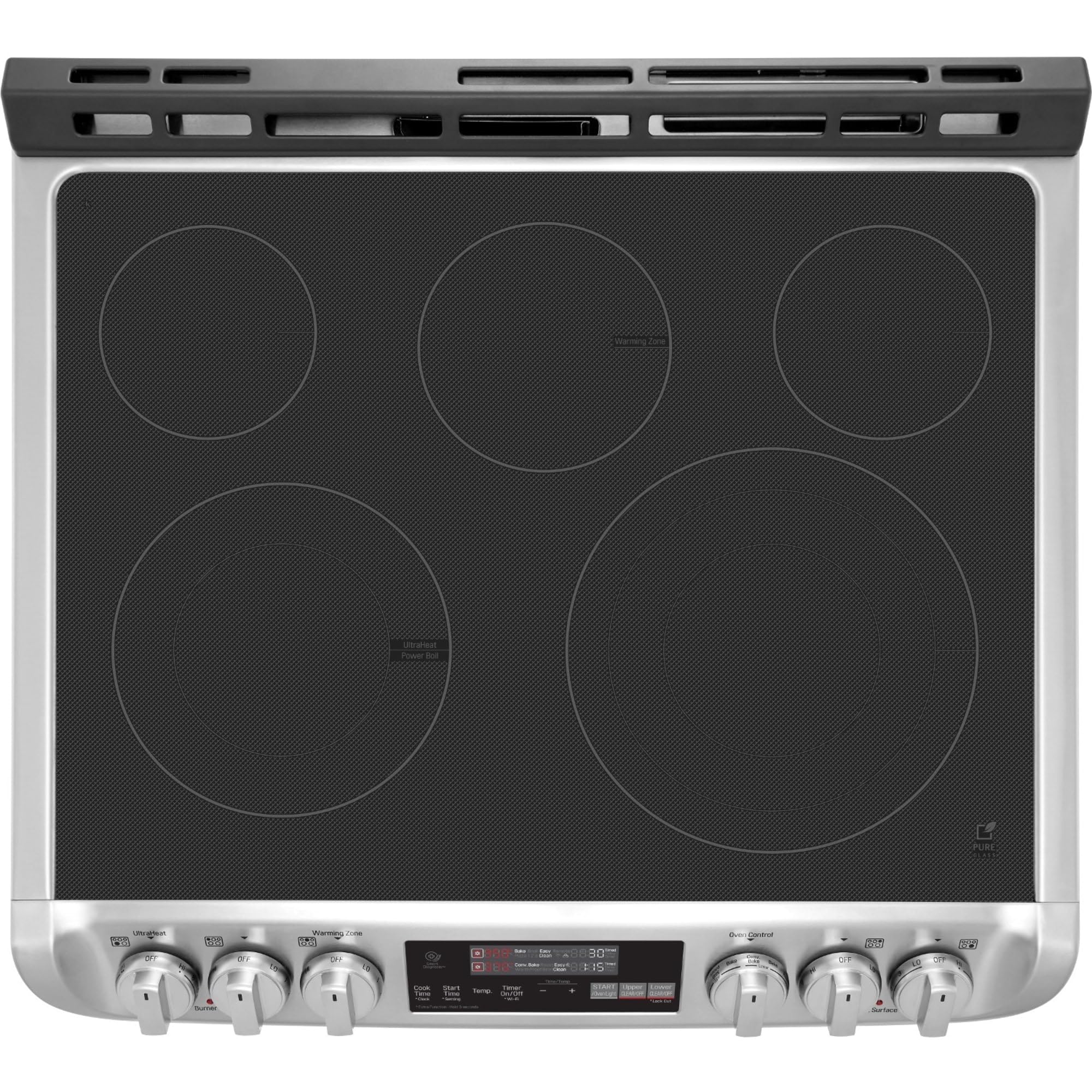 LG LTE4815ST Electric Range - 29.88" - Stainless Steel