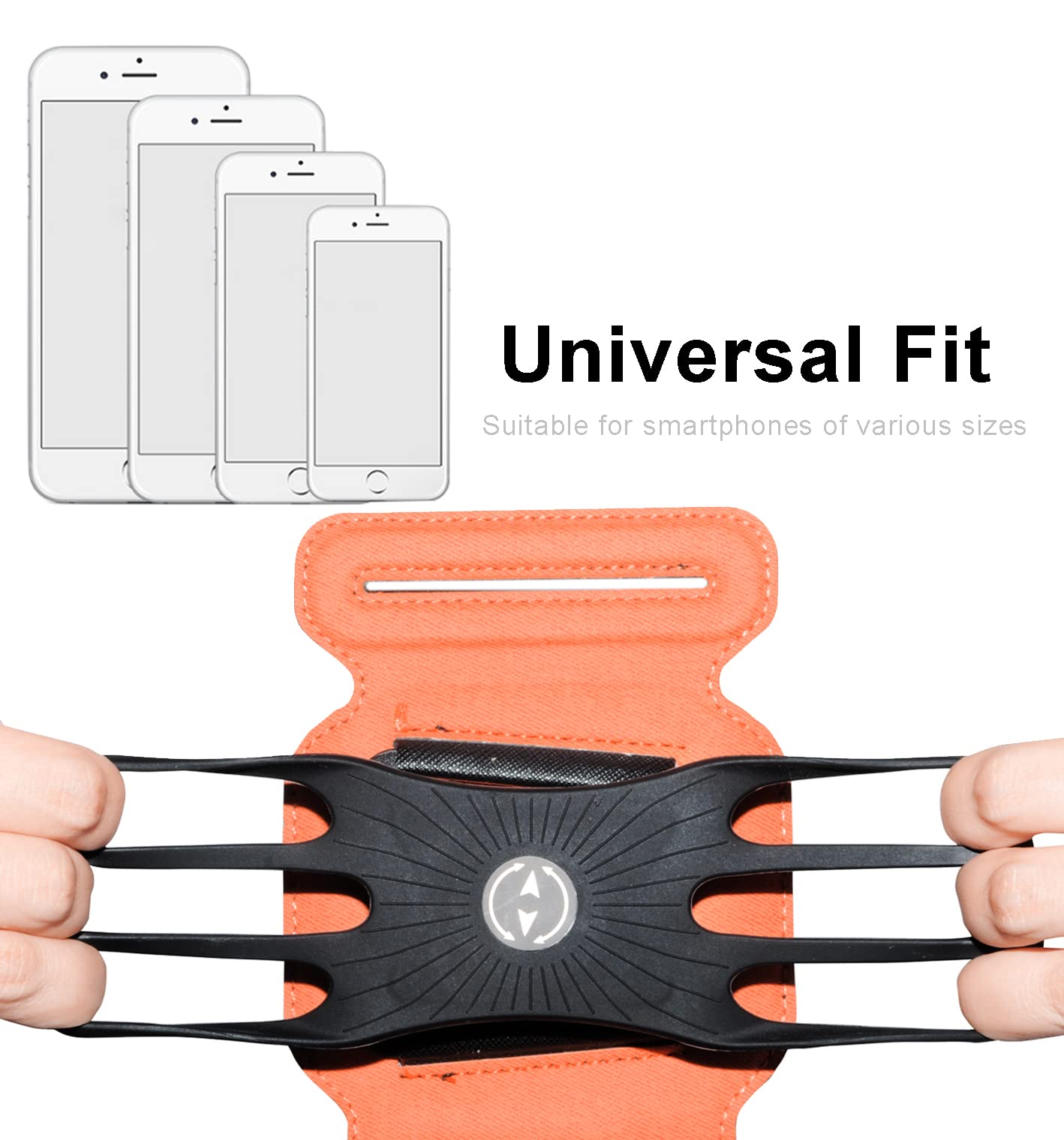 Bidook Armband Case Running Phone Holder 360° Rotatable Hiking Rowing Mountaineering Biking Phone Arm Band for iPhone 14 13 12 11 Pro Max Mini SE Xs XR X 8 7 Plus Samsung LG Google Pixel Motorola