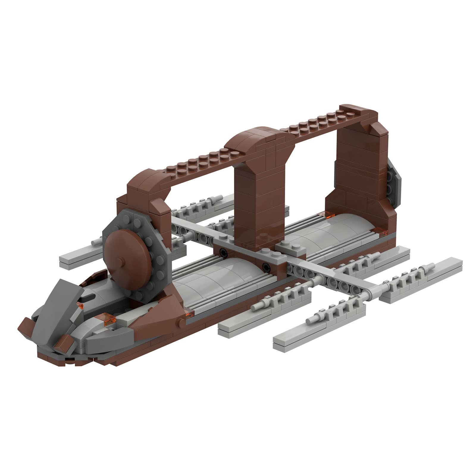 Millionspring Space Wars Platoon Attack Craft Building Kit, Federation Troop Carrier Model Toys, Toys Gifts for Boys Kids Ages 6-12 Year Old (247Pcs)