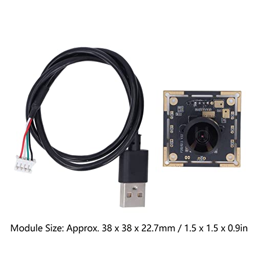 Camera Module, 2MP 30FPS 180 Degree PCB USB Camera Module with Microphone for IPC