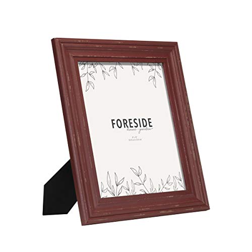 Foreside Home & Garden FFRD06232 8X10 Dalton Photo Frame Red