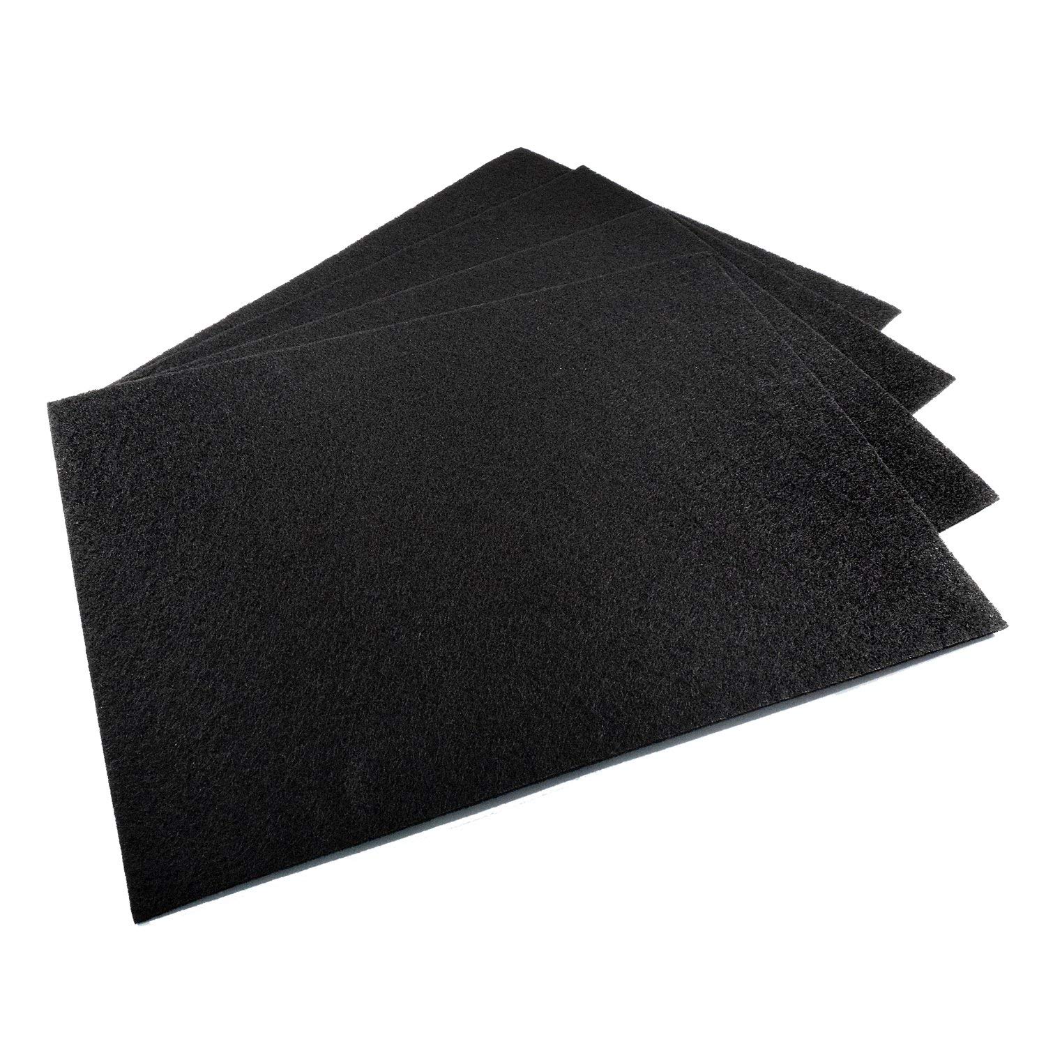 HQRP True HEPA + 4 Carbon Filter Set compatible with Electrolux EL480A EL490A EL491A Oxygen3 PlasmaWave, part EL017 Replacement