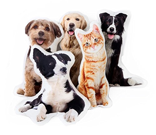 YMGifts Pet Pillow Custom Shape Dog Plush Pillows Double Side Printed