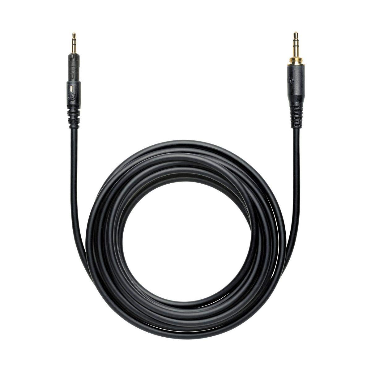 Audio-Technica ATH-M50x Professional Monitor Headphones, Black - with with H&A Genuine Sheepskin Leather Earpads