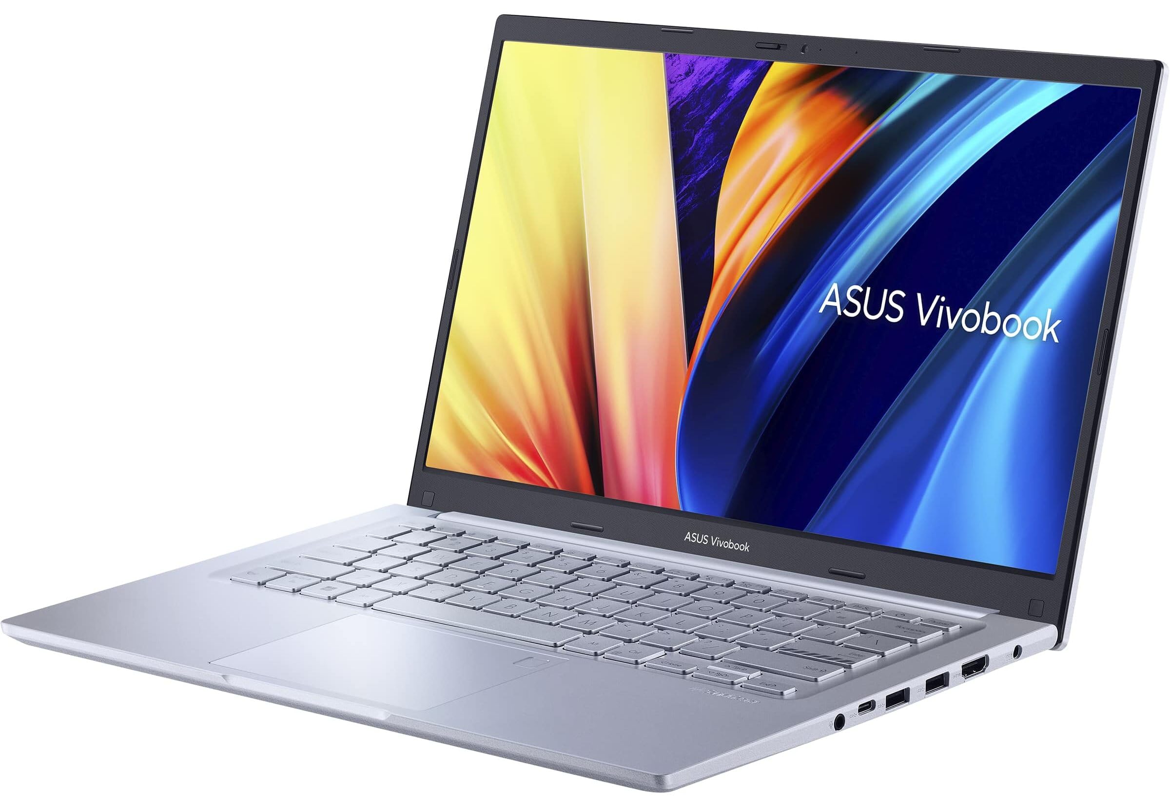 ASUS 2023 Vivobook X14 14” FHD IPS Laptop PC 12-Core 12th Intel i7-1260P Iris Xe Graphics 40GB DDR4 2TB NVMe SSD WiFi AX BT HDMI Webcam USB-C Backlit Keyboard Fingerprint Windows 11 Pro w/RE USB