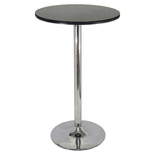 Winsome Spectrum, 23.66 in x 23.66 in x 39.76 in, Black/Metal