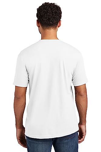 Gildan Men's Cotton Stretch T-shirts, Multipack, Artic White (Crew 3-Pack), Small