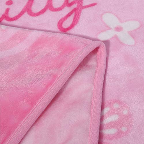 Cute Cartoon Kitty Bedding Super Soft Silk Touch FleeceThrow Blanket for Kids,40 x 55 inches (Cartoon 1)