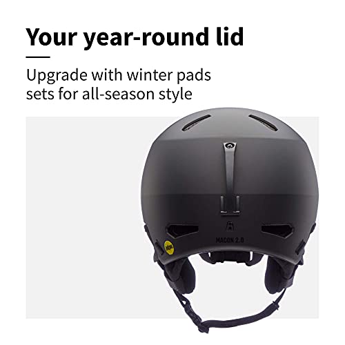 Bern, Macon 2.0 Multisport Helmet, MIPS Matte Black, Small