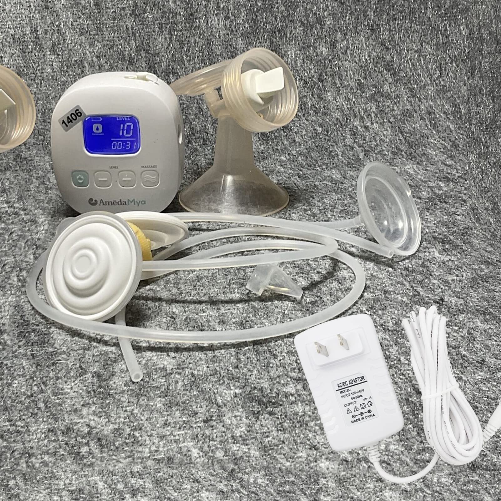 Charger Replacement for Ameda MYA Breast Pump, 12V Power Adapter Charging Cable Cord 6 ft - PDEEY