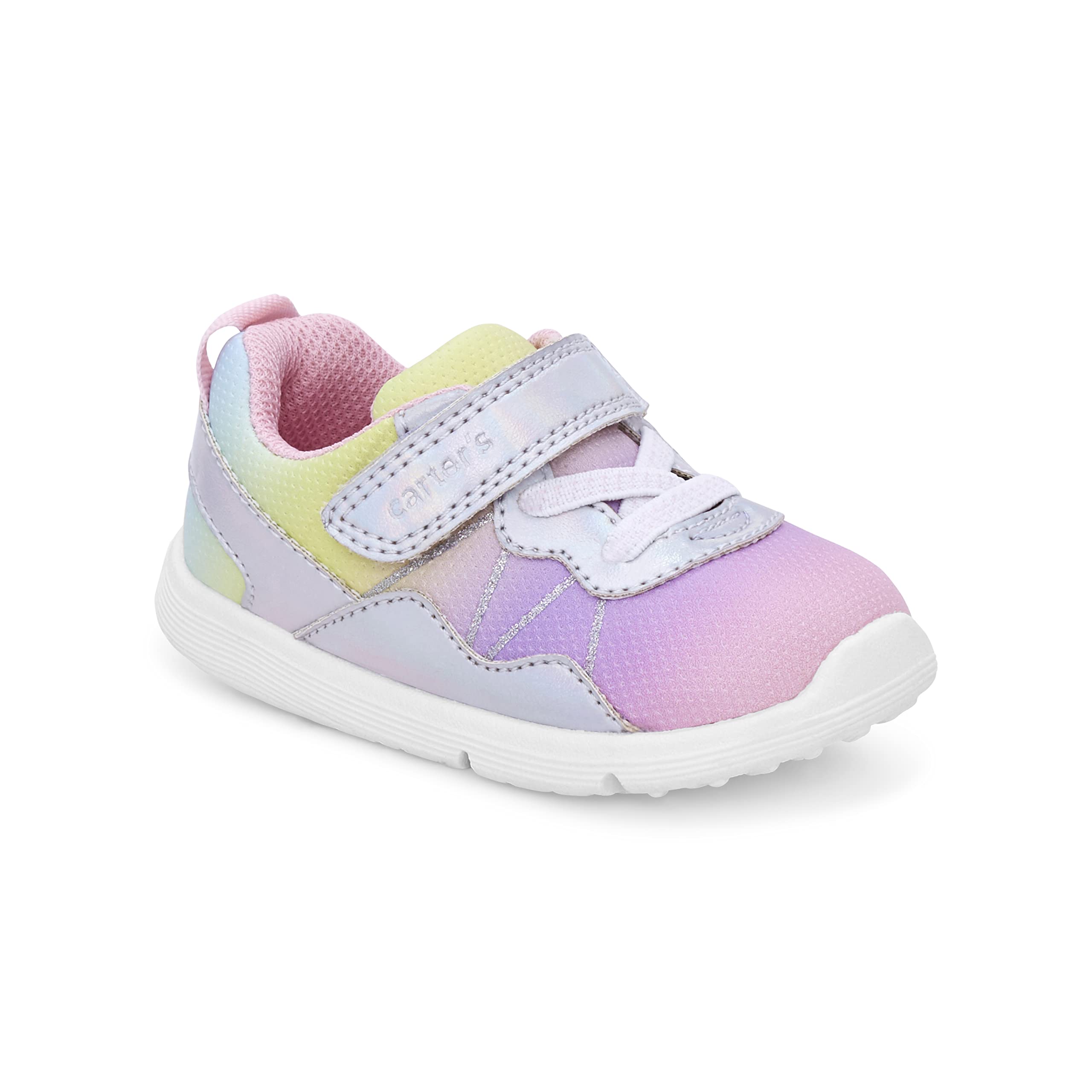 Carter's Every Step Baby Girls Kit-Gp First Walker Shoe, Multi, 3 Infant