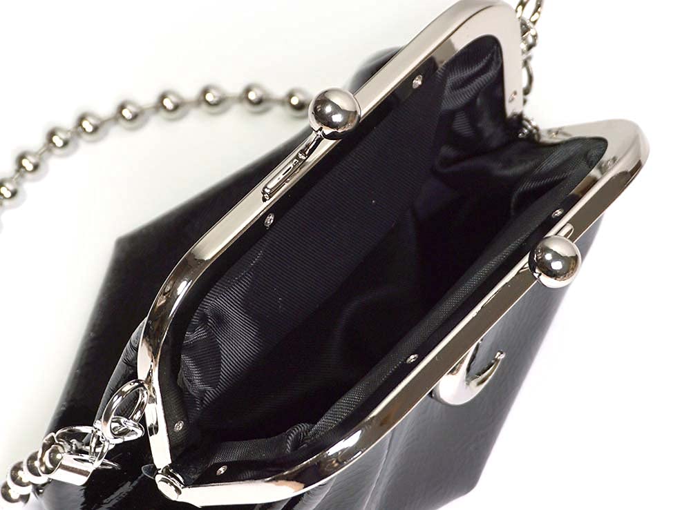 Nite closet Cute Gothic Purse Crossbody Moon Lolita PU Shoulder Bag (Black)