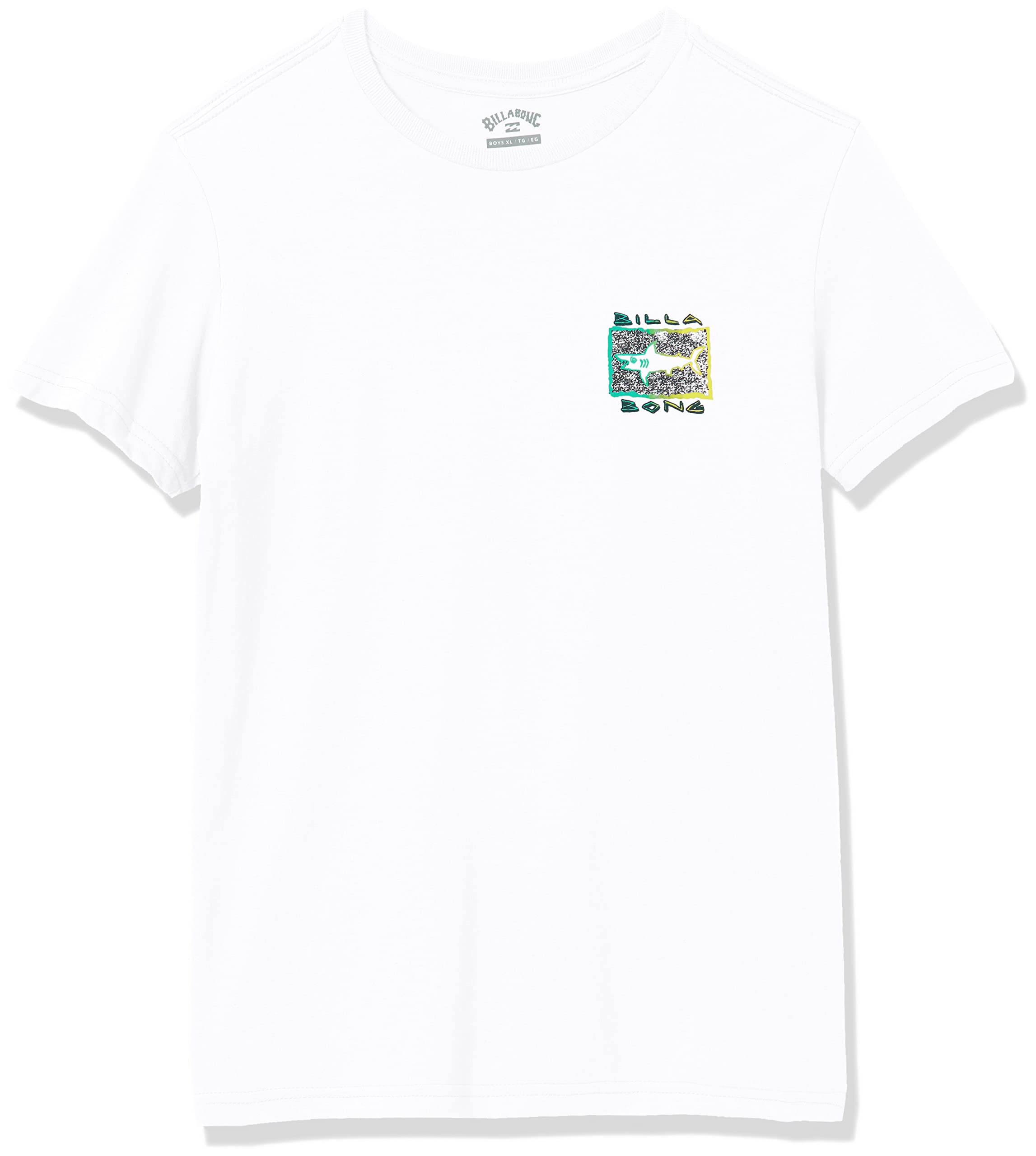 Billabong boys Short Sleeve Graphic Tee T Shirt, Black Crayon Wave, Large US