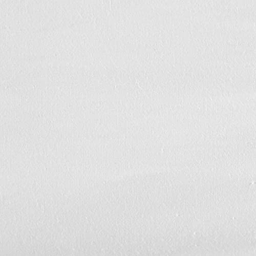 Flash Furniture Capri Comfortable Sleep Mattress Pad-Cotton Top-Deep Pockets-Hypoallergenic, Full, White