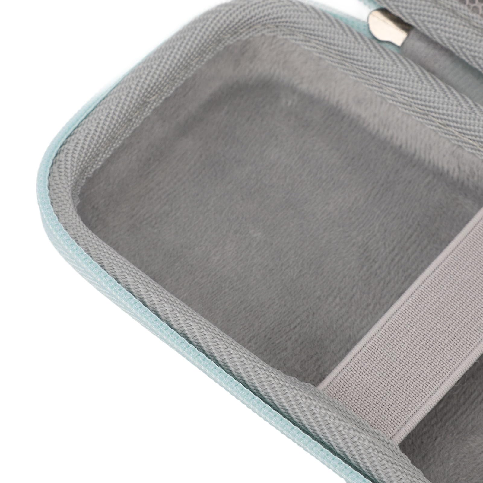 Hard Carrying Case for 3D Printing Filament, EVA 3D Printing Pen Hard Storage Case with Fluent Zipper, Built in Mesh Pocket, Waterproof and Dustproof
