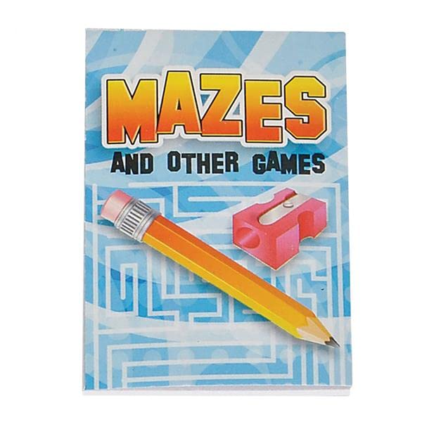 Happy Deals ~ Fun Games Activity Coloring Books | 3 Inch | 36 Pc Bulk Class/Group Pack